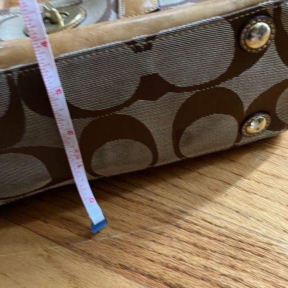 Coach | Bags | Vintage Early 200s Tan And Brown Coach Bag | Poshmark